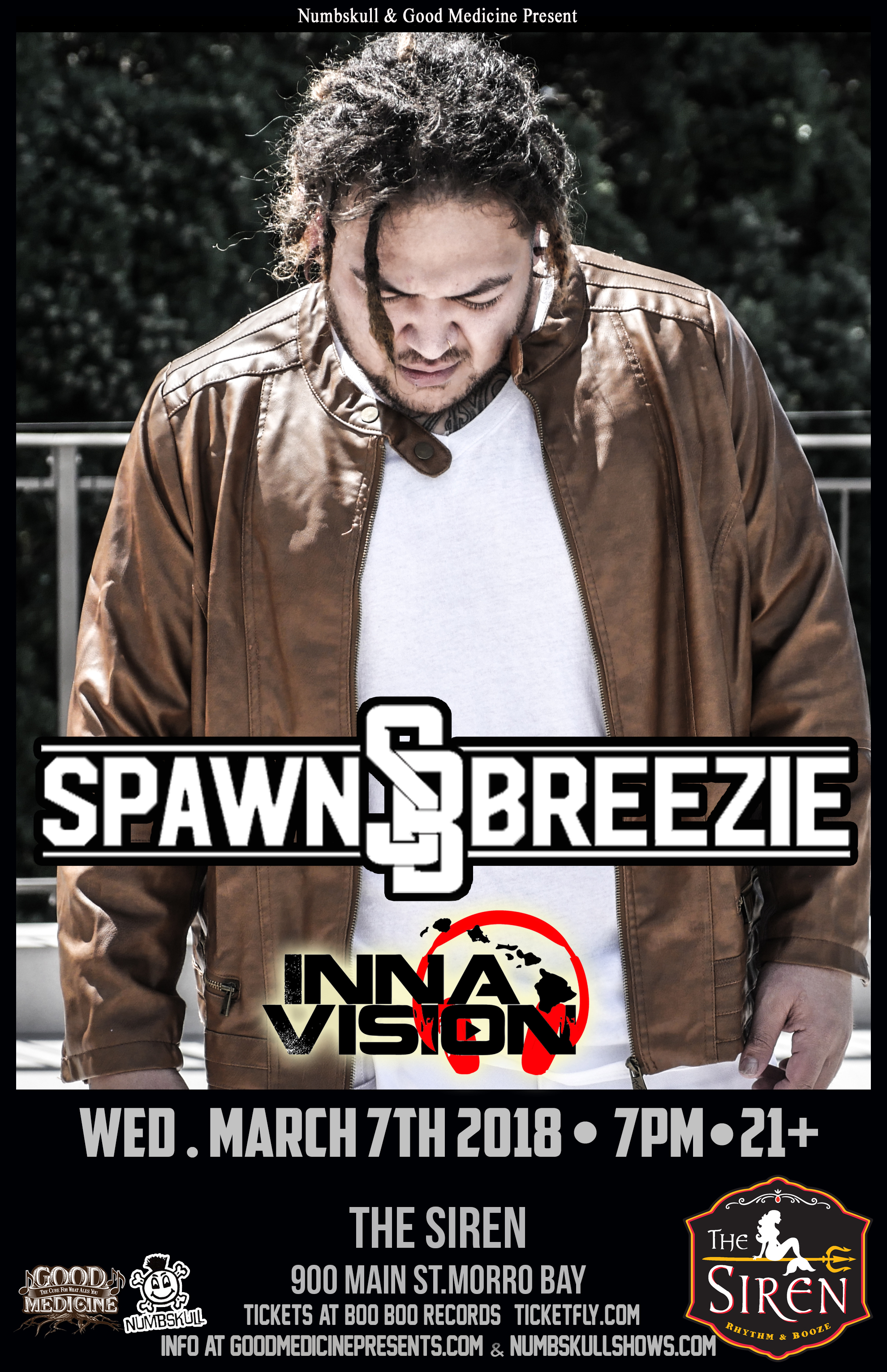 Spawnbreezie (Hawaiian Reggae) - The Siren, Morro Bay, CA